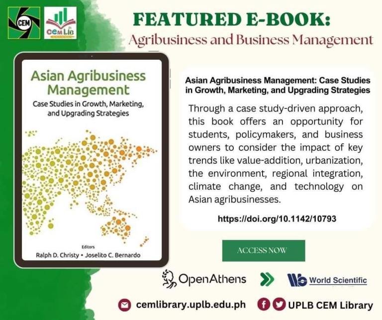 CEM Library – UPLB College of Economics and Management
