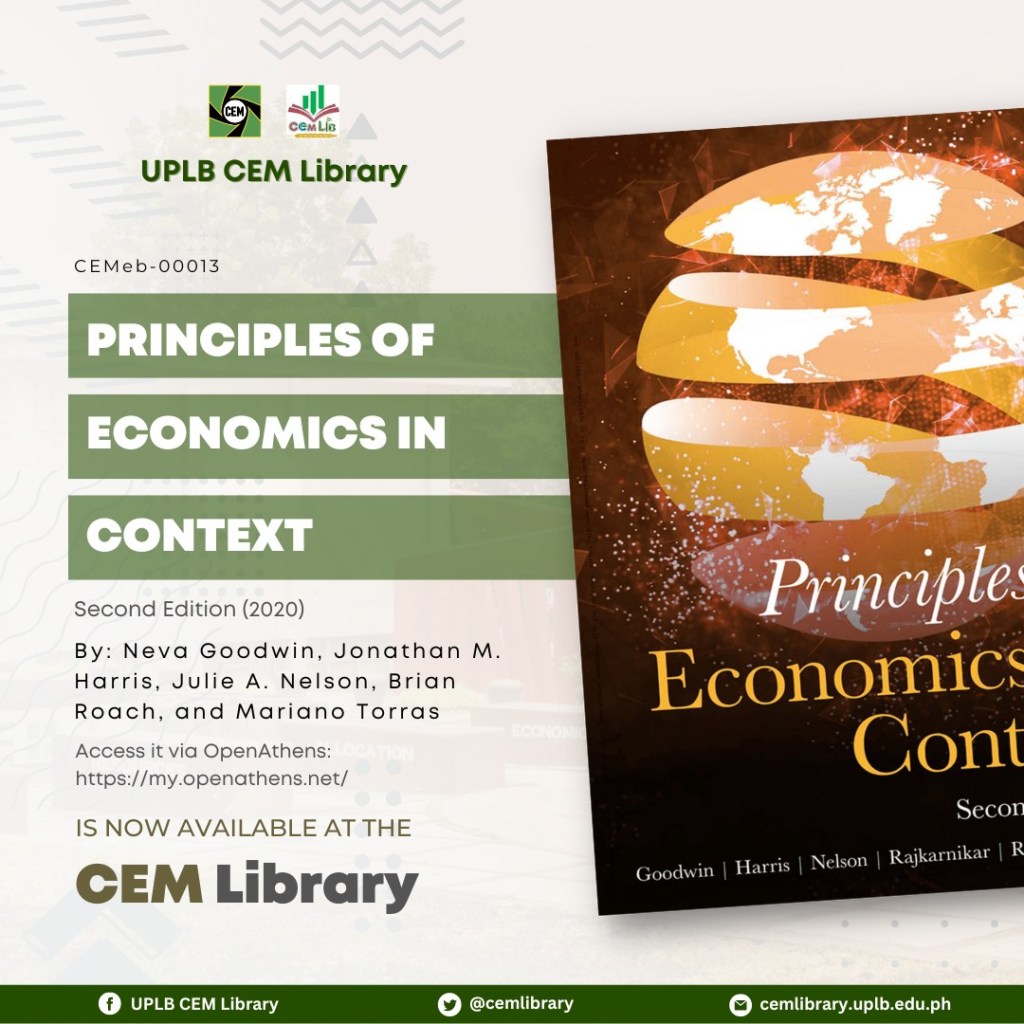 CEM Library – UPLB College of Economics and Management