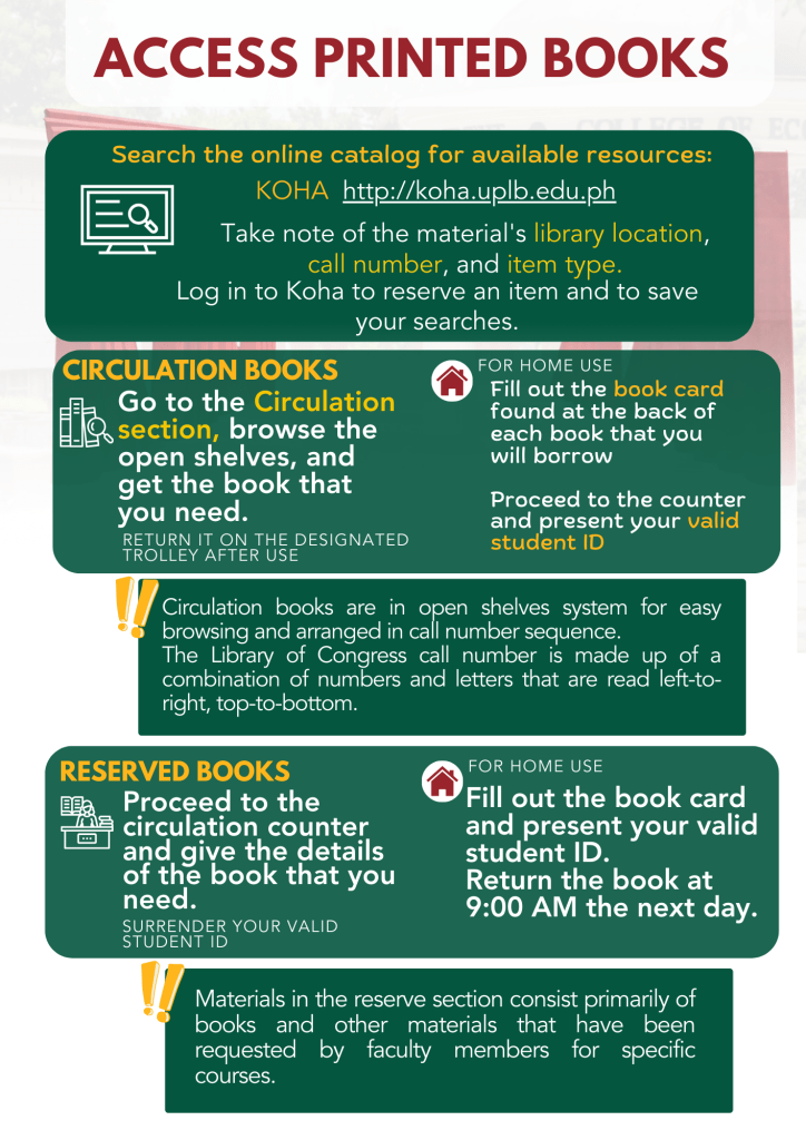 Borrow, Renew, Request – CEM Library